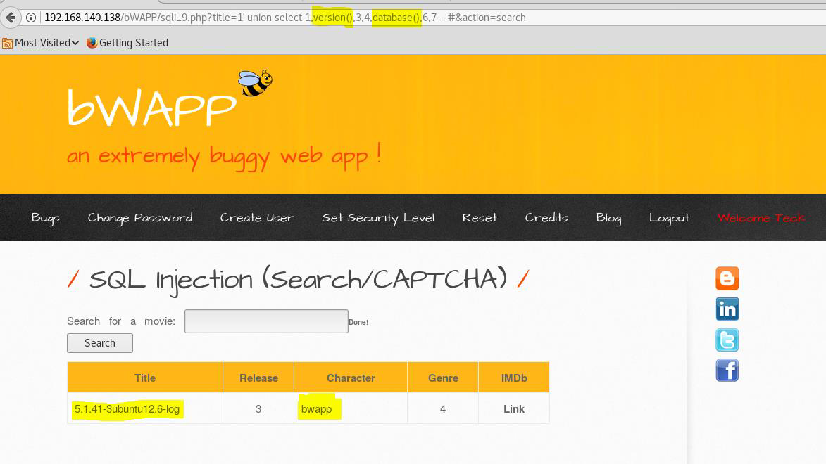 Sql Injection Captcha · Teckk2